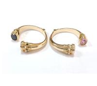 China Plating Brass Bangle Bracelets Cuff Jewelry Garnet Stones Silver Jewelry Glitter CZ for sale
