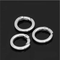 China Stainless Steel Round Push In Clasp Accessory for Pendant and Necklace for sale