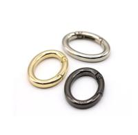China Stainless Steel Round Push In Clasp Accessory for Pendant and Necklace for sale