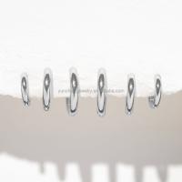 China Silver Fine Jewelry Minimalist 18K Gold 9MM 11MM 13MM Hoop Set for FedEx DHL UPS TNT EMS Shipping for sale