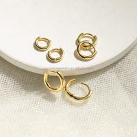 China Silver Fine Jewelry Minimalist 18K Gold 9MM 11MM 13MM Hoop Set for FedEx DHL UPS TNT EMS Shipping for sale