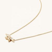 China 925 Silver 14K Plated Necklace 18