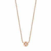 China Gold Plated 925 Sterling Silver Starburst Diamond Disc Pendant Necklace for Daily Wear for sale