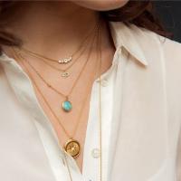 China Gold Plated 925 Sterling Silver Ruby Gemstone Necklace With Cable Chain for sale