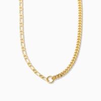 China 18K Gold Plated Double Chain Necklace for Girls' Fashion Accessory Collection for sale