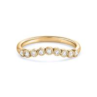 China Classic Design Contour Band Gold Plated 925 Sterling Silver Ring for Women Best Seller for sale