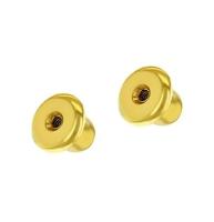 China FEDEX Express Silver Plated Screw Back for Children's Earrings in 925 Sterling Silver for sale