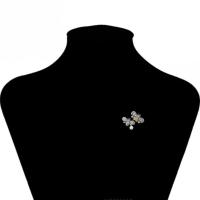 China Stunning Colorful Enamel Bee Brooch Crystal Rhinestone Bumble Bee Lapel Pin for sale