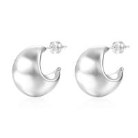 China Fashion Thick Hollow Hoop 18K Gold Plated Fashion Earrings for sale