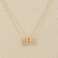 China 18K Gold Plated Custom Ring Pendants Necklaces for Women 925 Sterling Silver for sale