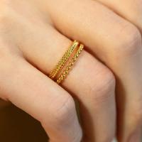 China Fine Jewelry 18K Gold Plated 925 Sterling Silver Wheat Ring for Women for sale