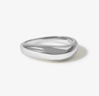 China US5-US10 925 Sterling Silver Stackable Rings 18K Gold Plated for sale