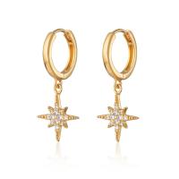 China Luxury Starburst Gold Plated Hoop Earrings 925 Gold Plated Small Hoop Earrings for sale