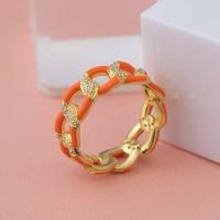 China 925 Sterling Silver Twist Ring Gold Plated Enamel Women'S Engagement Bands for sale