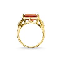 China Third Party Appraisal 925 Sterling Silver Women's Engagement Ring with High End Design for sale