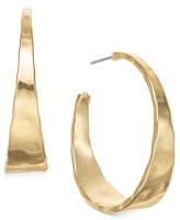 China ODM Copper Alloy Medium Hoop Earrings 14k Gold Hoop Earrings Medium for sale