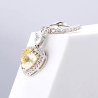 China OEM Love Heart Diamond Earrings 925 Sterling Silver Love Heart Earrings for sale