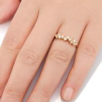 China 925 Sterling Silver Jewelry Prong Setting Mini Clear CZ Band Rings for Women Sterling for sale