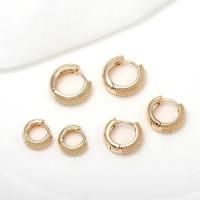China Eco Friendly 18K Gold Plated Multi Small Dot Beads Hoop Earrings For Women Girls 2021 for sale