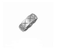 China Antique 18K Gold Couple Tail Women's 925 Sterling Silver Wedding Band Middle Ring for sale