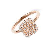 China 2024 Rings Brazilian Pave White CZ Silver Ring for Fine Jewellery Fashion Accessories for sale