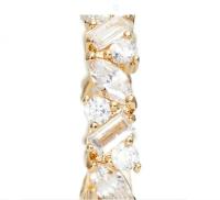 China Brazilian Fancy Cut Cubic Zirconia Eternity Ring Set Perfect Gift for Any Occasion for sale