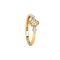 China Rings for Unisex 925 Sterling Silver Triad Clover Ring on Brazilian Ring Band Jewelry for sale