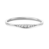China Simply 14K Gold Plated Handmade Stacking Thin 925 Sterling Silver Rings for sale