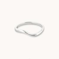 China Third Party Appraisal Certificate 925 Sterling Silver Women's Plain Jewelry Band Ring for sale
