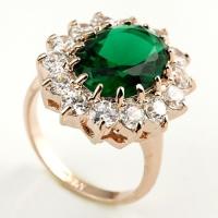 China Princess Sapphire Design Rings For Women Love Gift Black Stone Adaptability for sale