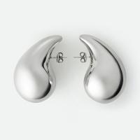 China Lightweight 18K Gold Plated Large Drop Ladies Earrings Jewelry in 925 Sterling Silver for sale