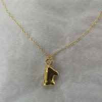 China Venus Womanhood 18K Gold Plated 925 Sterling Silver Filled Pendant Necklace For Party for sale
