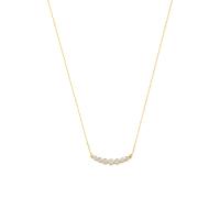 China Minimalist 925 Sterling Silver Tennis Pendant Necklaces for Women Layer Stackable Necklaces for sale
