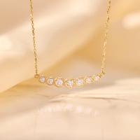 China Minimalist 925 Sterling Silver Tennis Pendant Necklaces for Women Layer Stackable Necklaces for sale