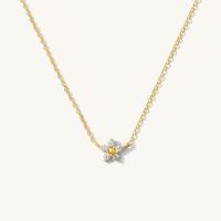 China Women's OEM / ODM 925 Sterling Silver Necklace Without Main Stone for sale