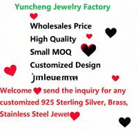 China 925 Sterling Silver Heart Stud Earrings for Children and Women for sale