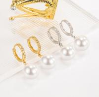 China Elegant White Pearl Jewelry with 925 Sterling Silver and Rhodium Plated AAA Grade Pearl for Women's Wedding Wear for sale