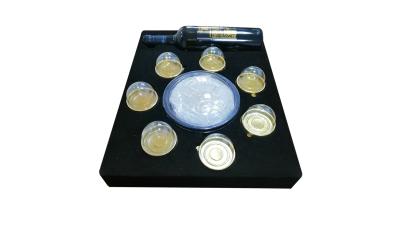 China Moisture Proof PVC Blister Packaging Box Black For Wine Bottle Cups for sale