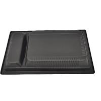 China Gray Custom Plastic Blister Tray Velvet PVC For Snacks Jewelry for sale