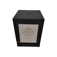 China Luxury Packaging Fragrence Custom Rigid Paper Box With Gold Foil for sale
