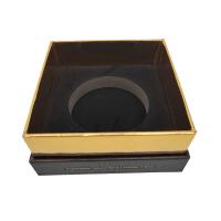 China Luxury Packaging Fragrence Custom Rigid Paper Box With Gold Foil for sale