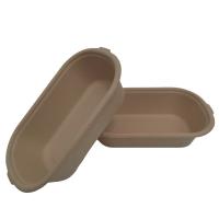 China Biodegradable Plastic Blister Tray Sugarcane Pulp Tray Disposable Recyclable for sale