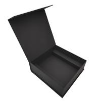 China Golden Stamping 3C Digital Rigid Box Paper Packaging Box With Frosted Texture for sale