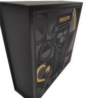 China Golden Stamping 3C Digital Rigid Box Paper Packaging Box With Frosted Texture for sale