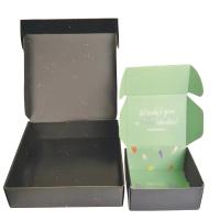 China Folding Cardboard Packing Boxes Clothing Shoe Corrugated Gift Boxes for sale