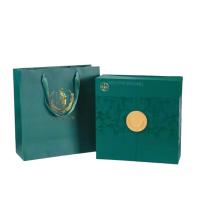 China Varnishing Luxury Gift Packaging Boxes Double Side Open With Logo ODM for sale