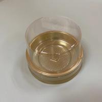 China Wholesale Round Cheese Cake Packing Box Blister Cake Box Disposable Bakery Pastry Doughnut Box Clear Plastic Food for sale