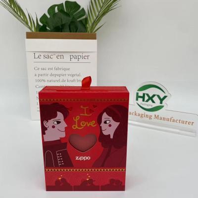 China Custom Wholesale Unique Styling Two Drawers Packaging Boxes Valentines Day Wedding Anniversaries for sale