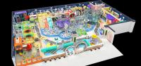 China Dreamland Pastel Color Soft Play Equipment 400W Indoor Playground with CE Certification and Custom Size Options for sale