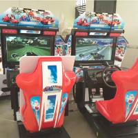 China Single Player Outrun Car Racing Game Machine 32 Inch Screen 250W for Amusement Park for sale